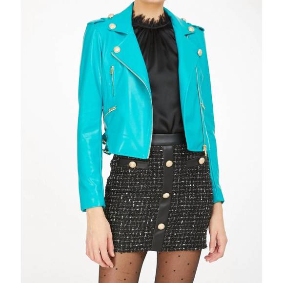Generation Love | Jackets & Coats | New Generation Love Jade Moto ...